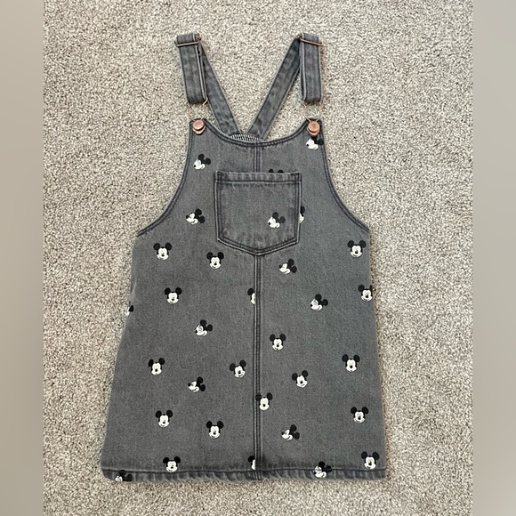 Zara | Dresses | Zara Disney Baby Mickey Mouse Overall Dress | Poshmark
